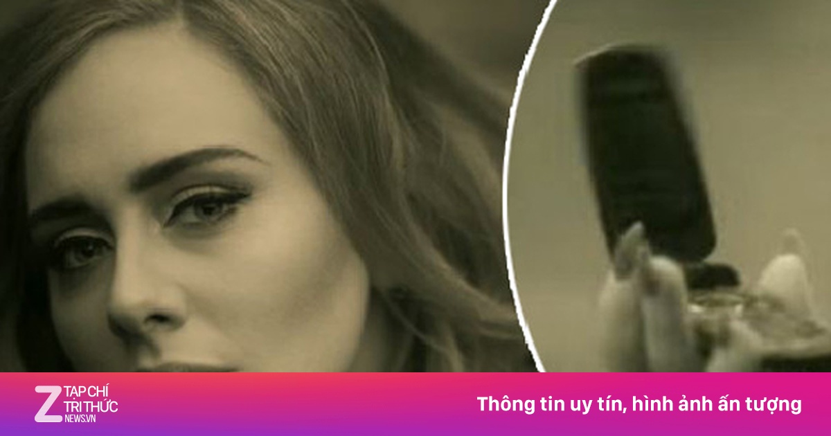 Lý giải về điện thoại lỗi thời trong MV 'Hello' của Adele | Znews.vn