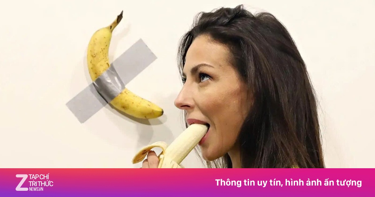 Quả chuối 6,2 triệu USD lại bị đánh cắp | Znews.vn