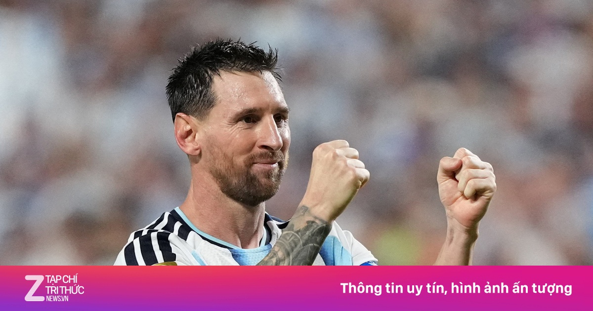 Áo đấu của Messi độc nhất vô nhị | Znews.vn