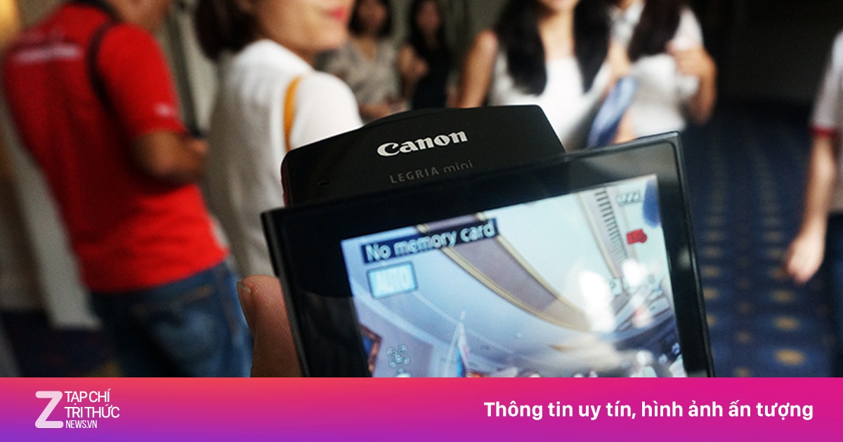 Canon ra máy quay mini 'tự sướng' - Công nghệ - ZNEWS.VN