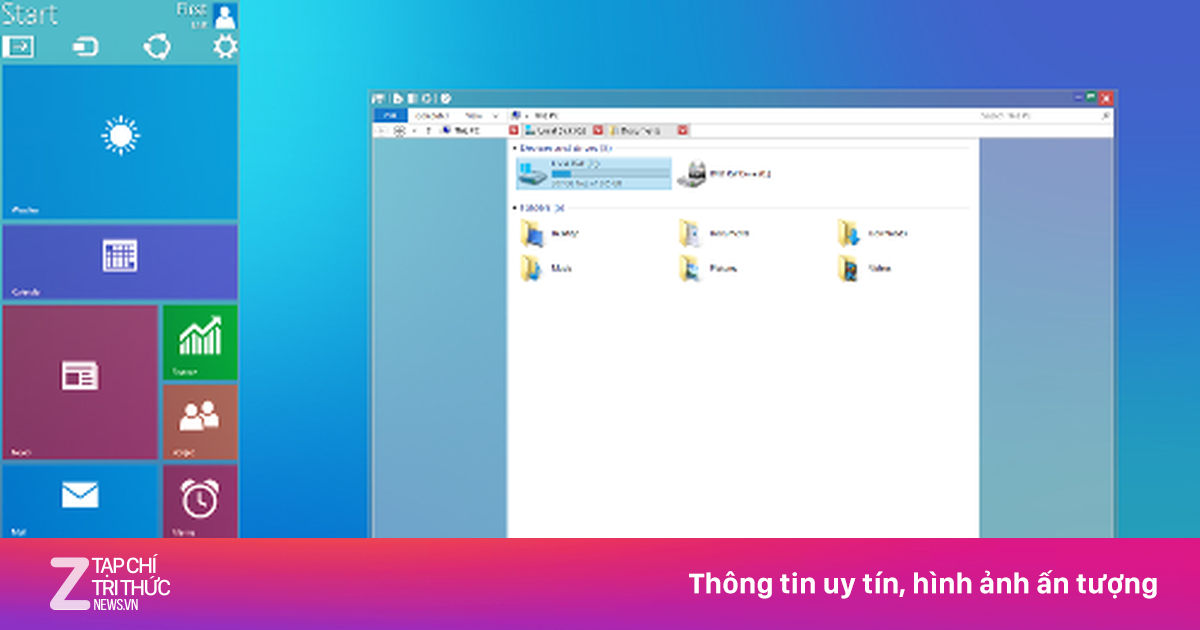 Blog 21h: rò rỉ thêm thông tin về hệ điều hành Windows 9 - Công nghệ - ZNEWS.VN