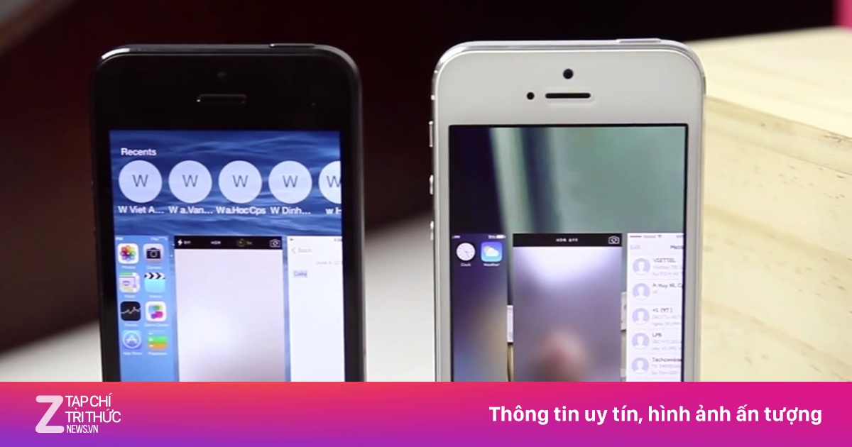 Những điểm khác biệt giữa iOS 8 với iOS 7 - Mobile - ZNEWS.VN