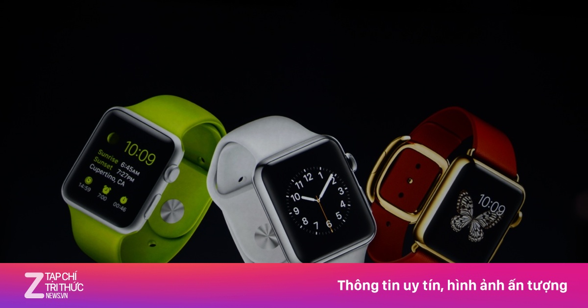 Đồng hồ Apple Watch thời trang và đa năng ra mắt giá 349 USD - Công ...