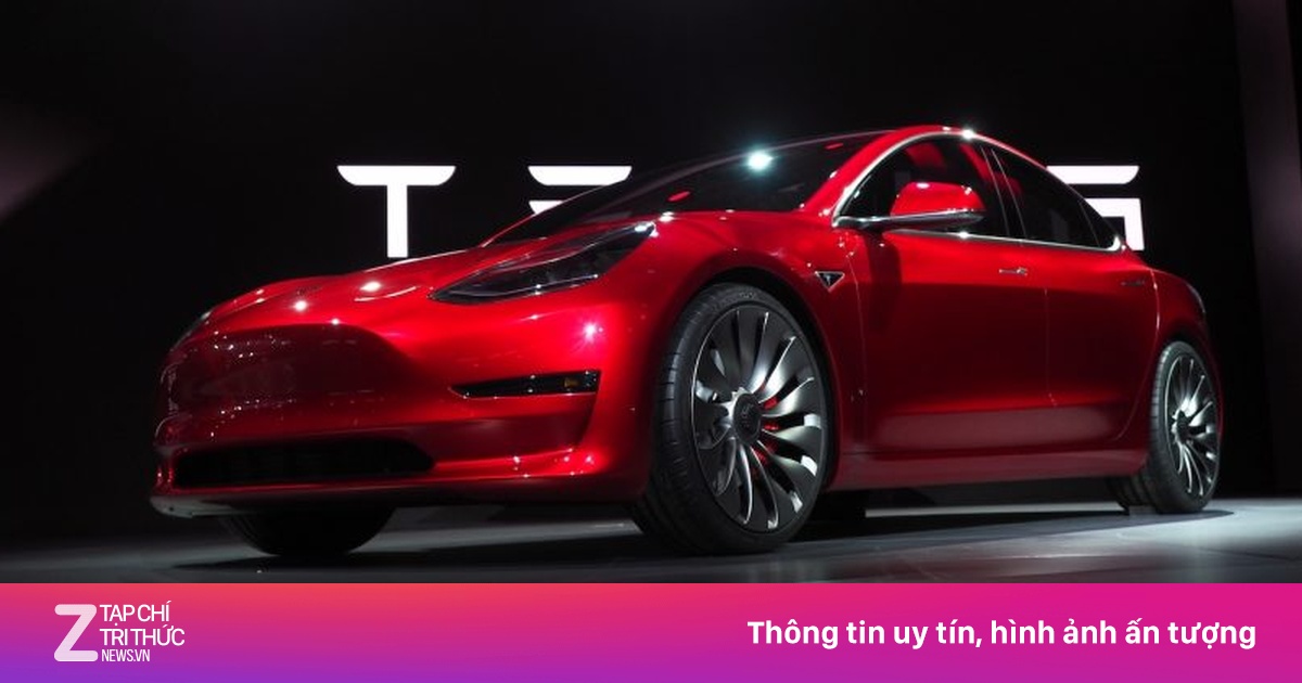 Tesla đổi thiết kế mẫu xe điện Model 3 - Xe - ZNEWS.VN