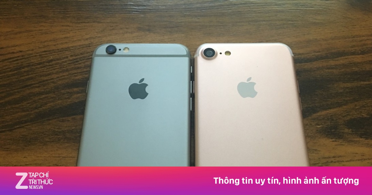 Mô hình iPhone 7 đọ dáng iPhone SE, 6S và 6S Plus - Công nghệ - ZNEWS.VN