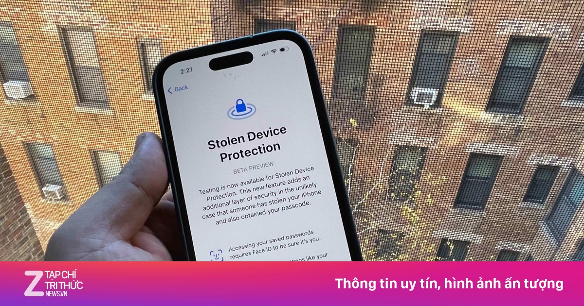 iPhone sắp có tính năng chống trộm mới | Znews.vn