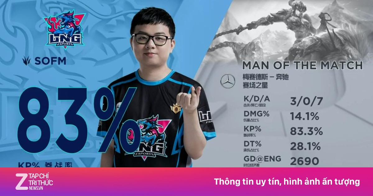 'Thần rừng' LMHT SofM của Việt Nam đè nát LGD - Game - ZNEWS.VN