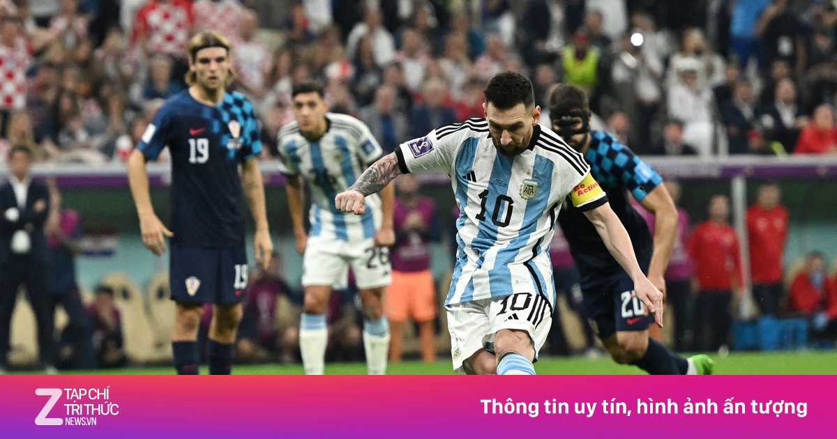 Quả phạt đền ở trận Argentina - Croatia gây tranh cãi | Znews.vn