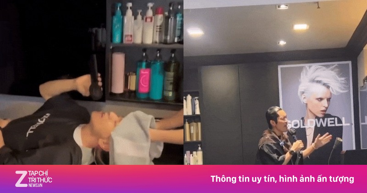 Salon cho khách hát karaoke khi làm tóc - Xu hướng - ZNEWS.VN