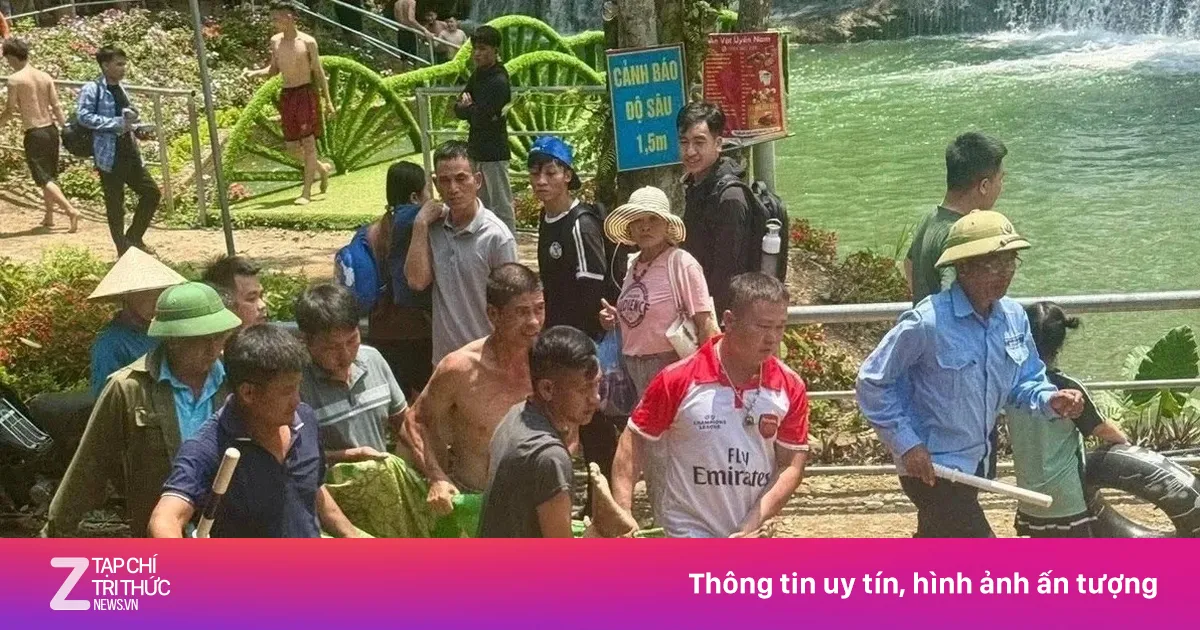 Người đàn ông tử vong khi nhảy Thác Trăng | Znews.vn