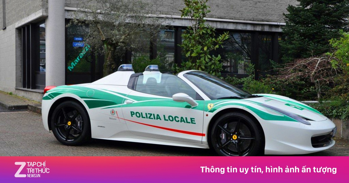 Cảnh sát Italy dùng siêu xe của mafia phục vụ giáo dục - Siêu xe - ZNEWS.VN