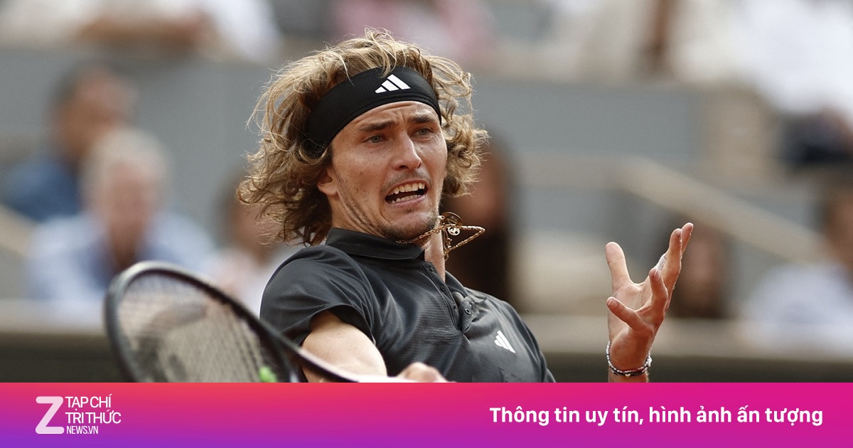 Zverev lần thứ ba liên tiếp vào bán kết Roland Garros - Thể thao - ZNEWS.VN