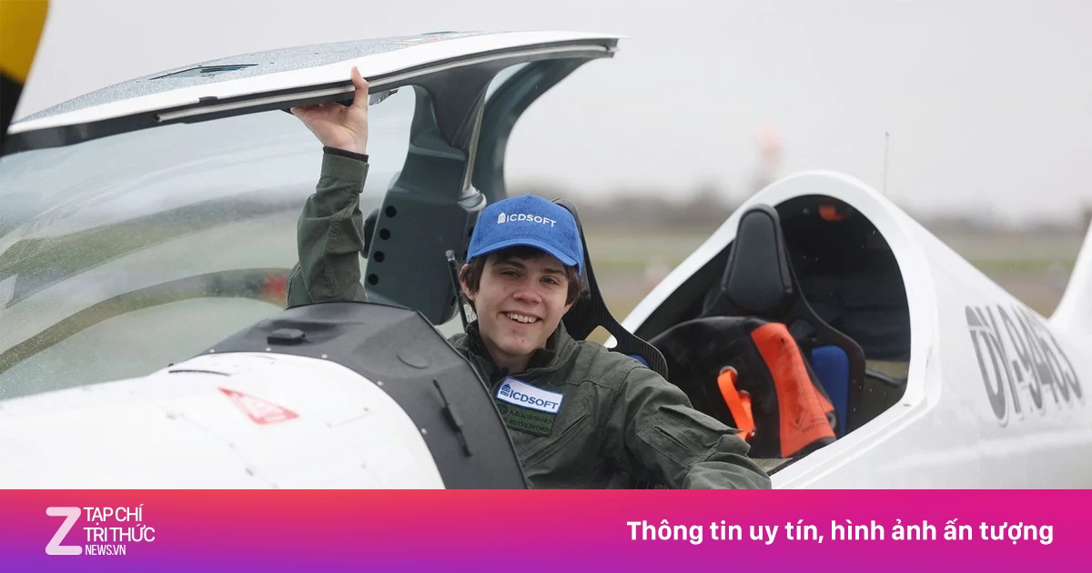 Nam sinh người Anh đặt mục tiêu lái máy bay vòng quanh thế giới - Giáo ...