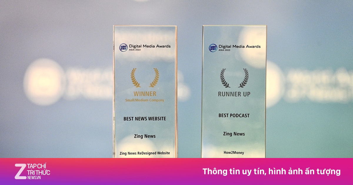 Zing News đoạt giải vàng Best News Website của WAN-IFRA châu Á | Znews.vn