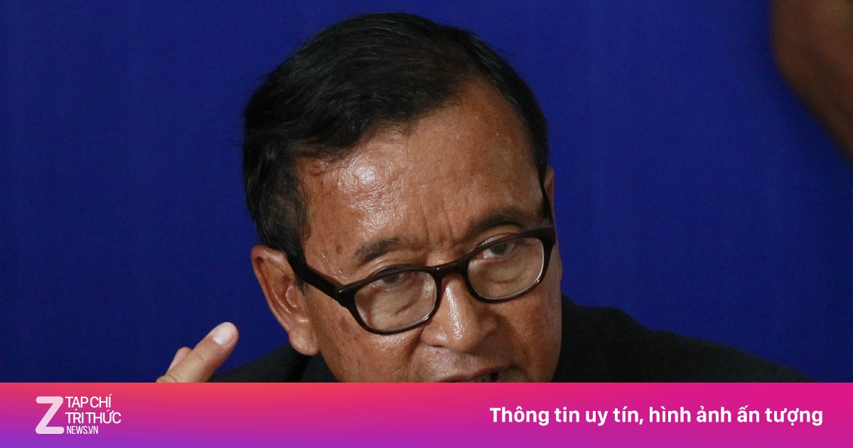 Tòa Campuchia ra lệnh bắt lãnh đạo đối lập Sam Rainsy - Thế giới - ZNEWS.VN