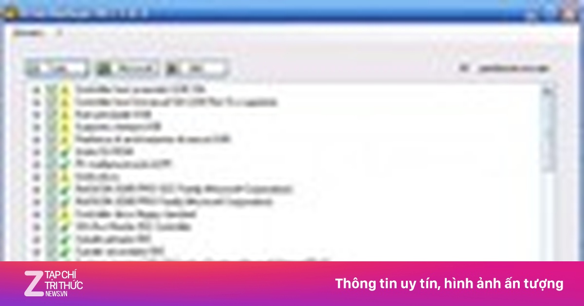 Sao lưu driver với DriverBackup 1.0.2 - Công nghệ - ZNEWS.VN