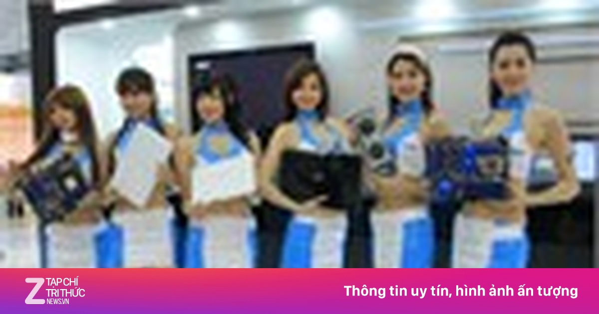 Chân dài khoe dáng tại Computex 2009 - Công nghệ - ZNEWS.VN