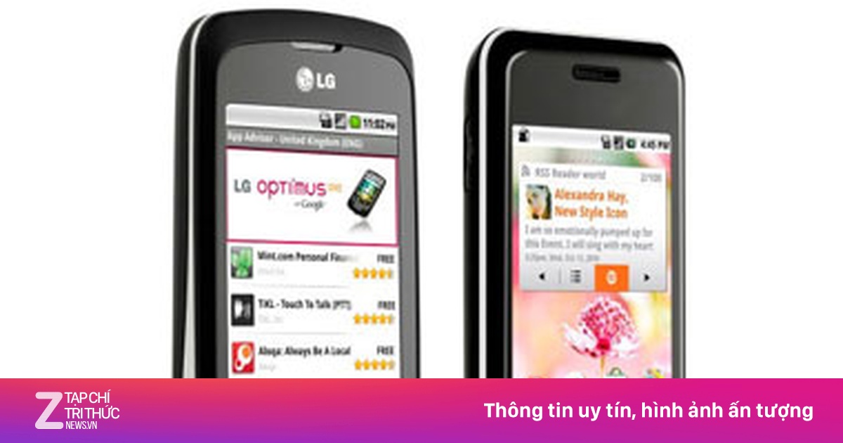 LG ra 2 smartphone Optimus One và Optimus Chic - Công nghệ - ZNEWS.VN