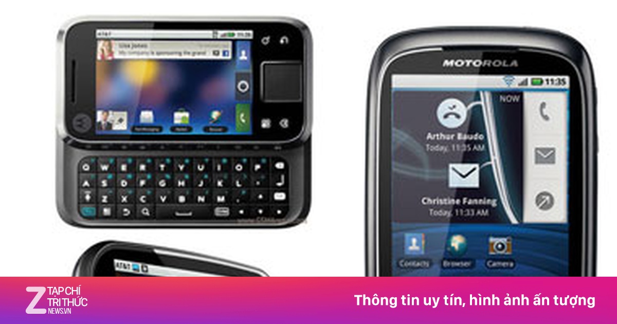 Motorola ra mắt bộ ba smartphone Android mới - Công nghệ - ZNEWS.VN