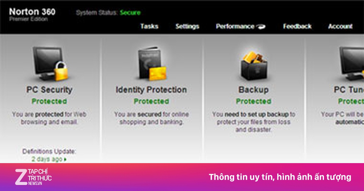Norton 360 5.0 ra mắt bản thử nghiệm - Công nghệ - ZNEWS.VN