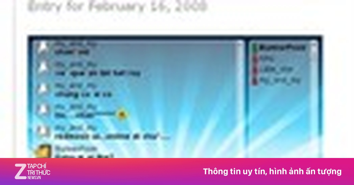 Tạo chat-box trên Blog - ZNEWS.VN