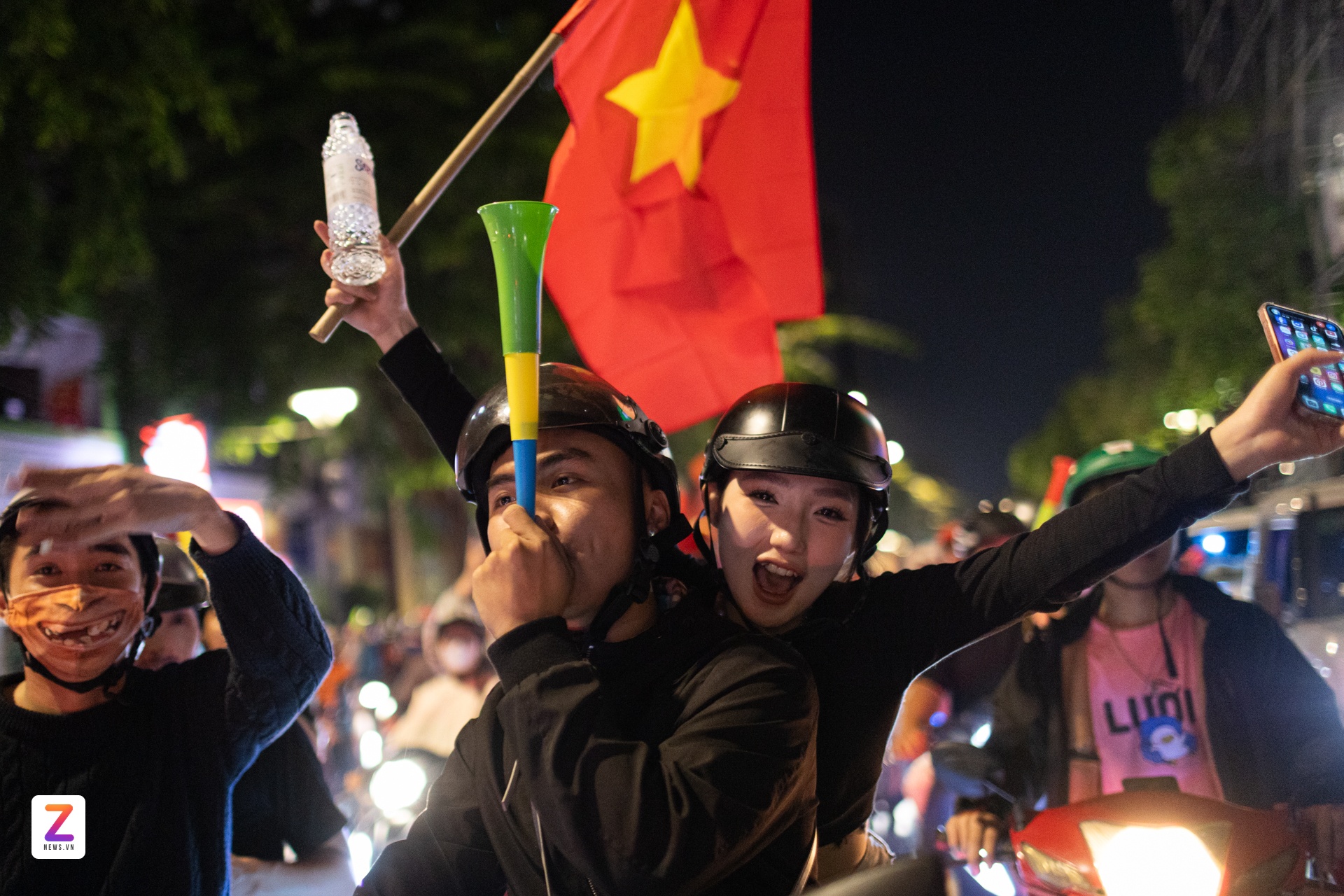 Fans celebrated all night in Ho Chi Minh City as Vietnam U23 team ...